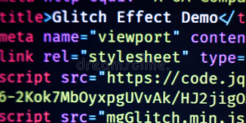 Code Informatique. Erreur Technique. Problème Photo stock - Image du ...