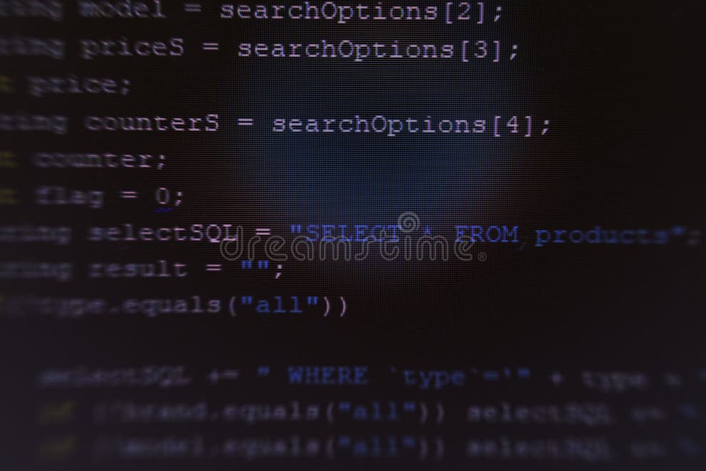 The Code in the Java Programming Language. the Part of the Program Code ...