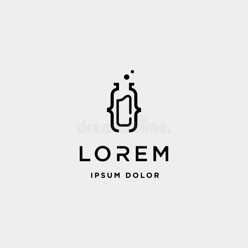 Code Lab Logo Design Research Coding Vector Symbol Stock Vector ...