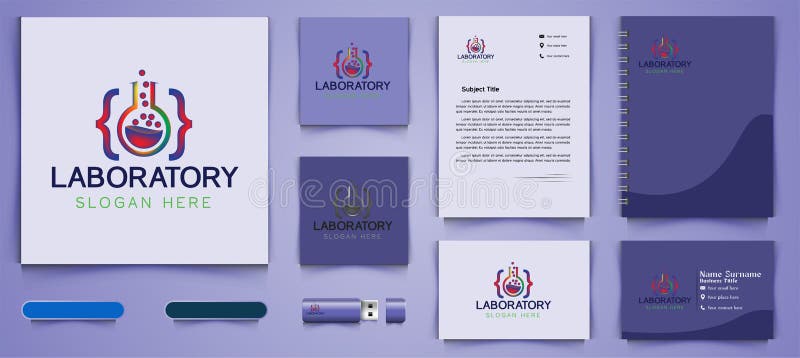Code Lab Logo Designs Business Branding Package Template Inspiration ...