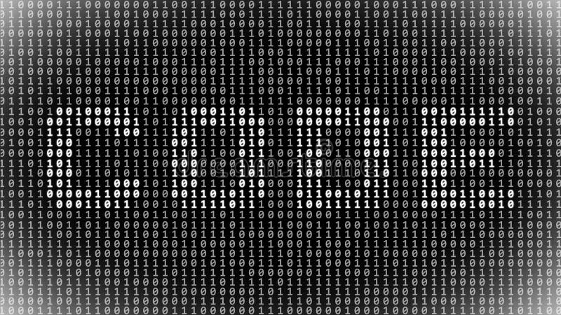 Black White Binary Digits Stock Illustrations – 380 Black White Binary ...