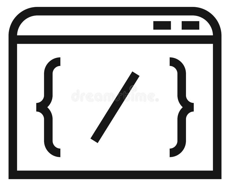 Black Laptop, Computer Keyboard Vector Template Isolated on White Stock ...