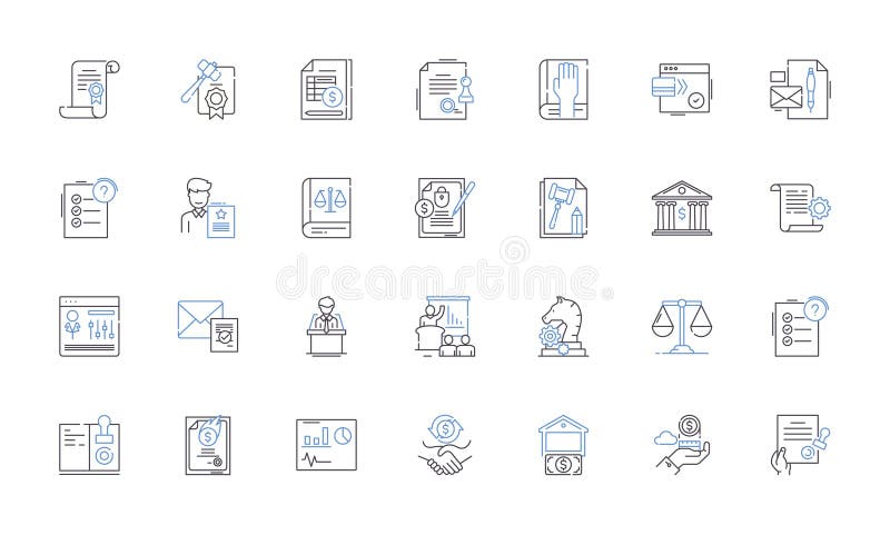 Code Line Icons Collection Programming Syntax Debugging Algorithms Efficiency Optimization