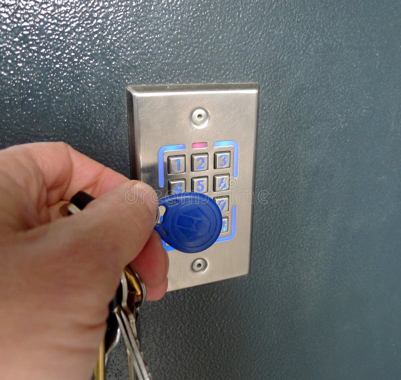 Code, magnetic lock stock photo. Image of home, strong - 175528926