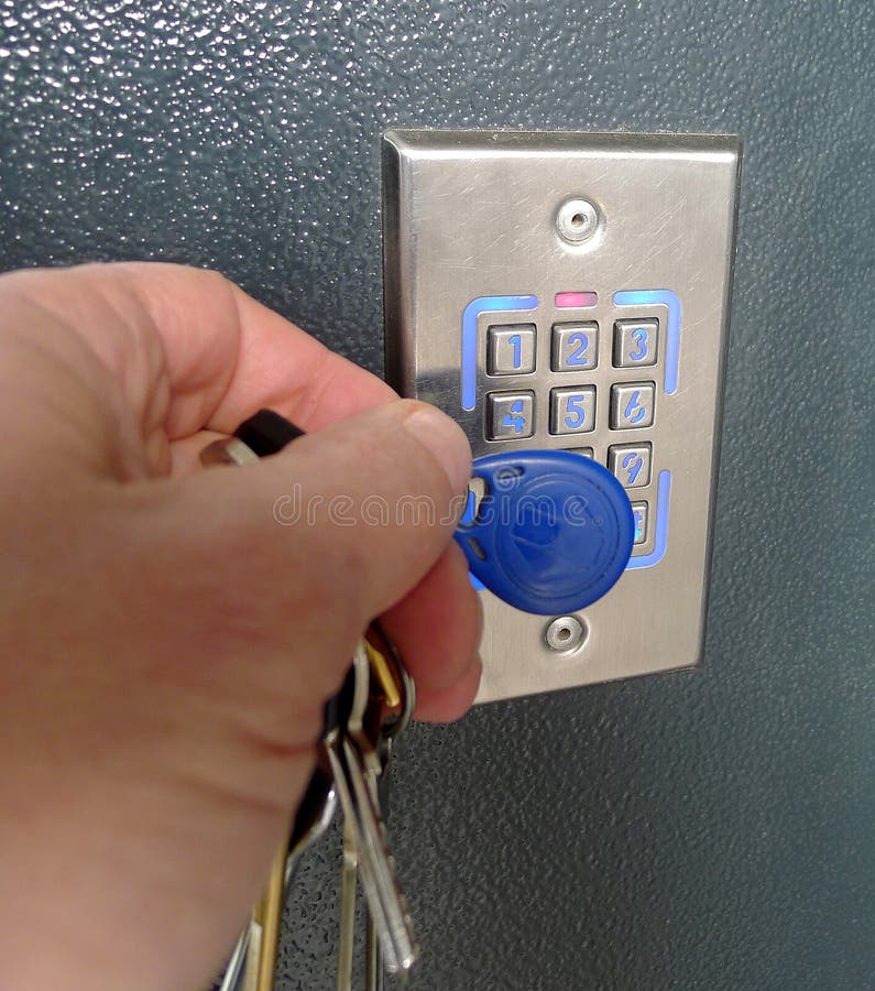 Code, magnetic lock stock image. Image of safe, magnetic - 175529003