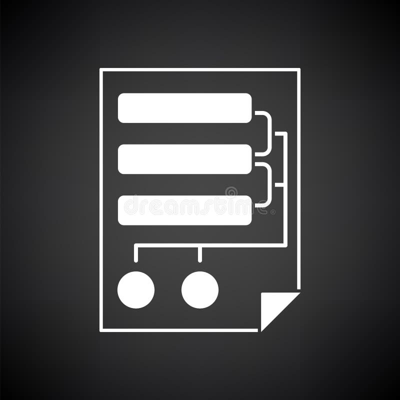 Code Map Icon stock vector. Illustration of paper, vector - 144908652