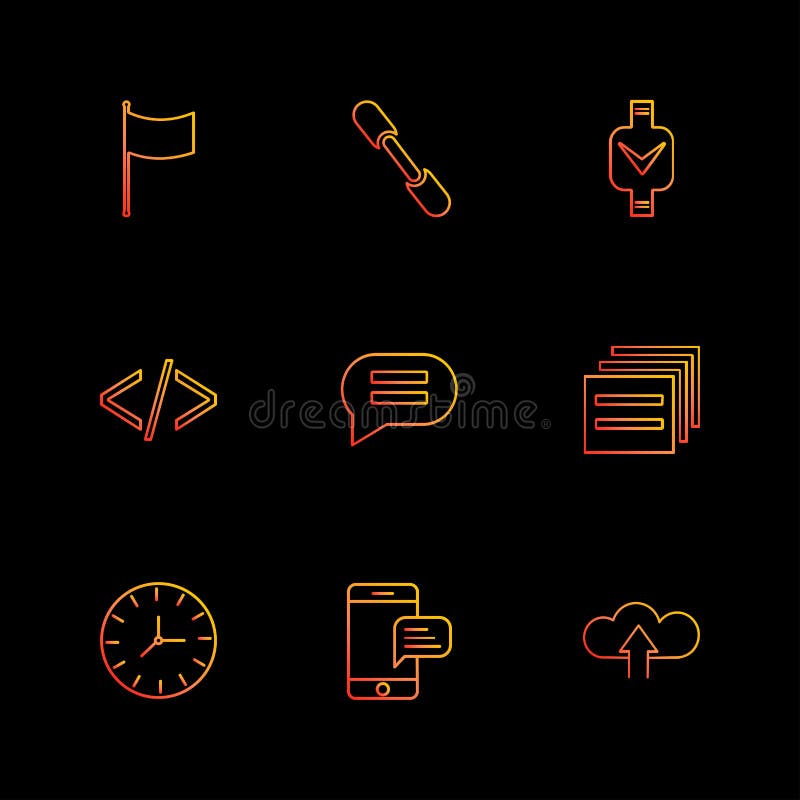 Technology internet web stock illustration. Illustration of network ...