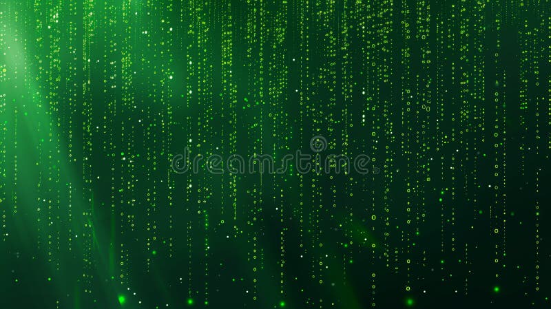 Code in Motion: Matrix Green Animation Stock Image - Image of pattern ...