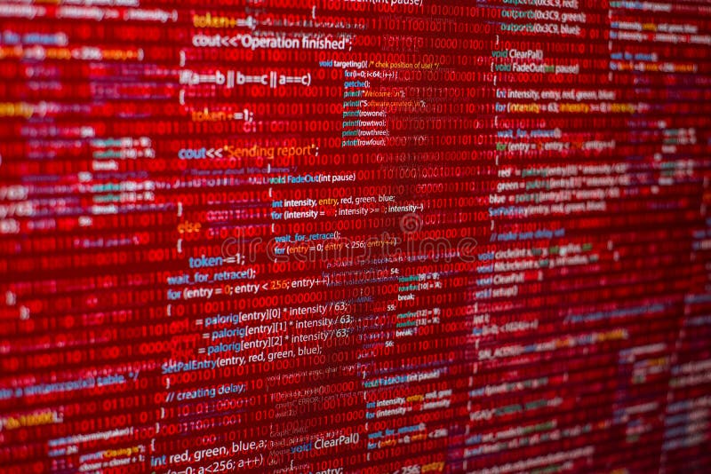 HTML image stock. Image du affichage, code, langage, développement ...