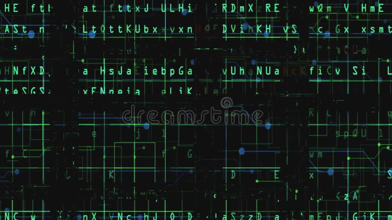 Code On The Screen Glitch Effect Stock Video Video Of Hacker Information 261824663