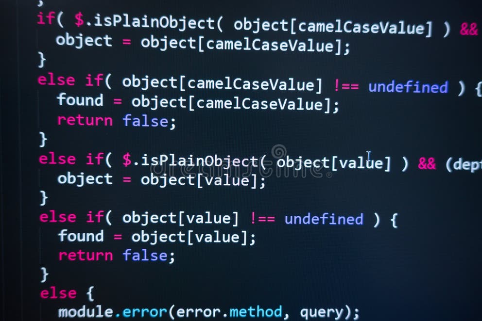 Code on screen stock image. Image of byte, string, information - 149855737