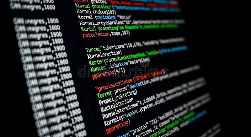 Programming Languages, Outsource System and Software Development, Data Center Set Stock Vector ...