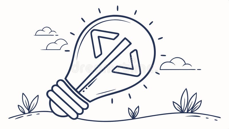 Code Symbols Idea Script Lightbulb With Code Symbols Scripting Concepts And Digital Creativity