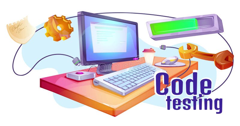 Code Testing. Moving Banner with Computer and Usability Optimization ...