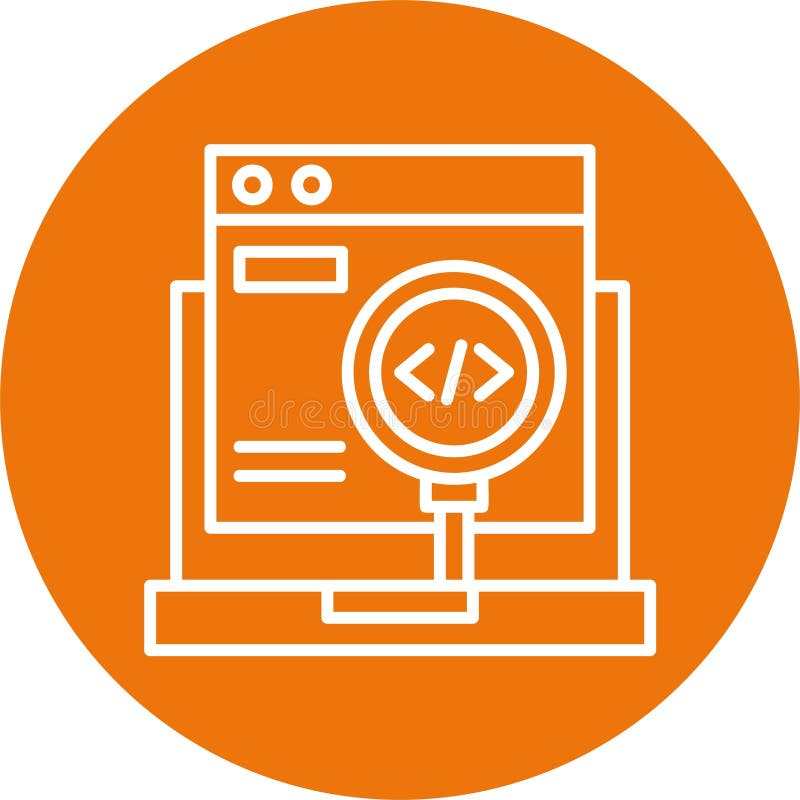Code Testing Vector Icon Design Symbol Stock Vector Illustration Of Tools Cases 338608256