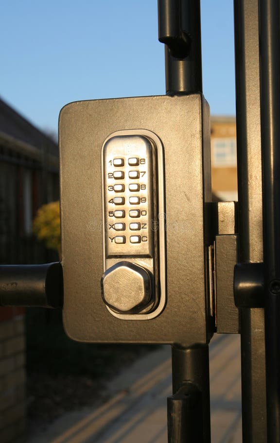 Coded Lock stock photo. Image of numbers, security, barrier - 597316
