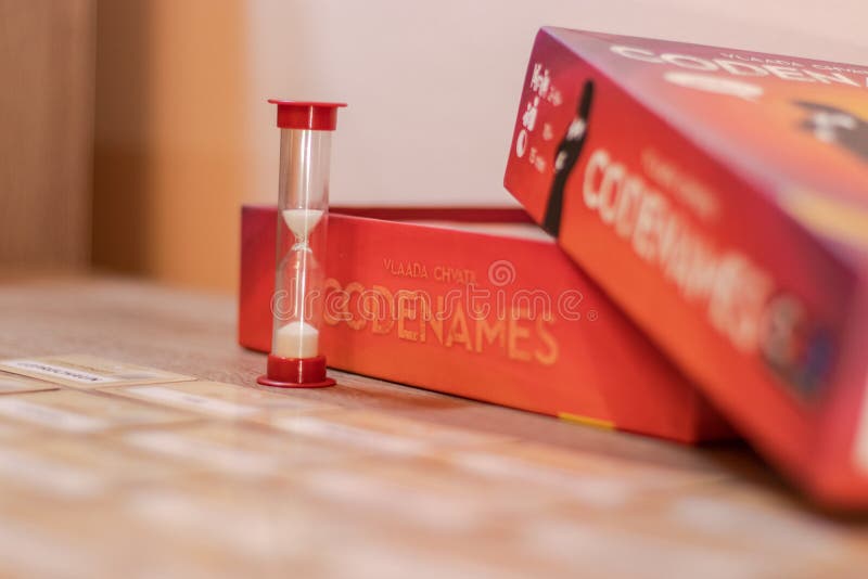 Codenames board game editorial image. Image of game - 180410260