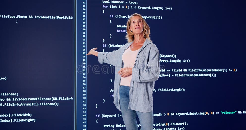 Coder Development Program: Web Programming Training Stock Illustration - Illustration of meeting ...