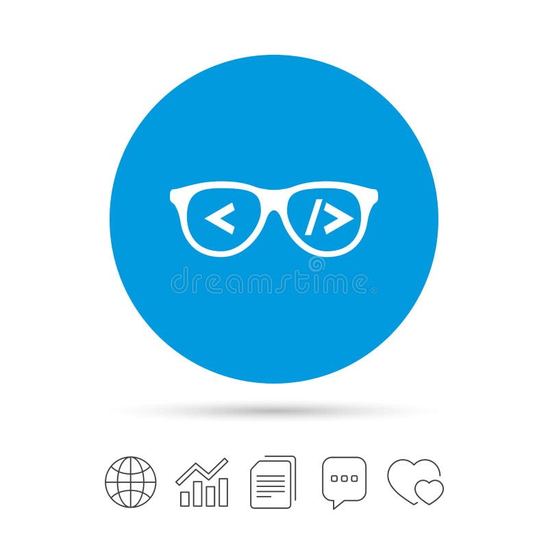 Coder Sign Icon Programmer Symbol Stock Vector Illustration Of Bubble Coder 90323247 8680