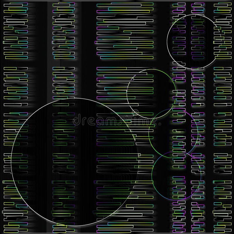 When Coders Dream this is What they See Stock Illustration ...