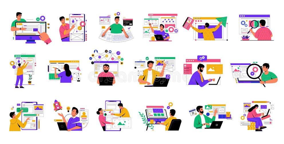 Application Scenes Stock Illustrations – 710 Application Scenes Stock Illustrations, Vectors ...