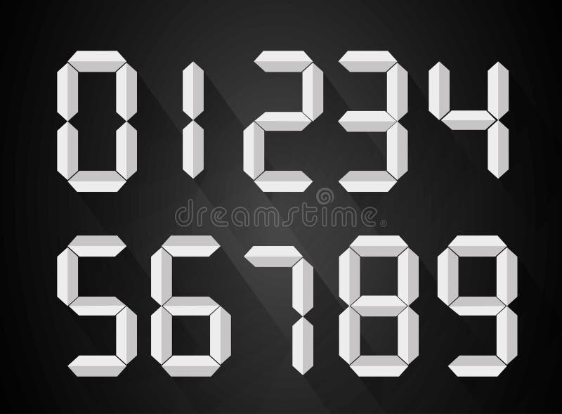 Codes and digits stock vector. Illustration of digit - 63401120