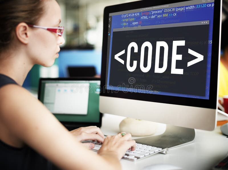 Codez Le Concept Technique De Programmation De Technologie De Codage ...