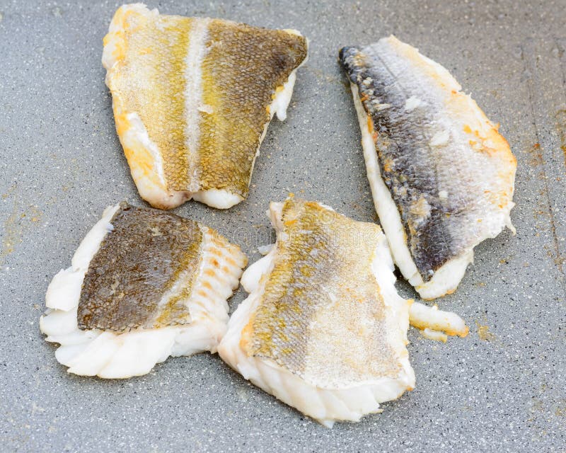 Codfish and Sea Bream Macro Stock Photo - Image of nutrition, lunch ...