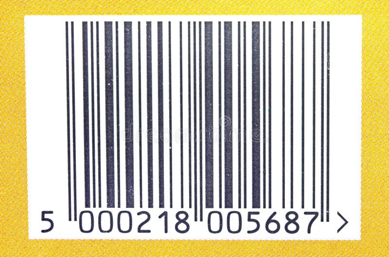 Codice a barre. fotografia stock. Immagine di striato - 37616288