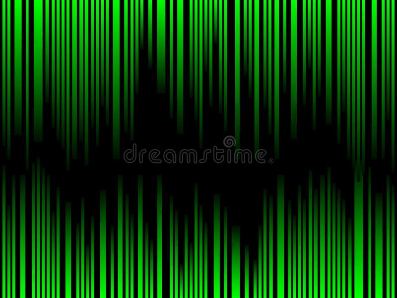 Codice a barre verde illustrazione di stock. Illustrazione di colorato ...