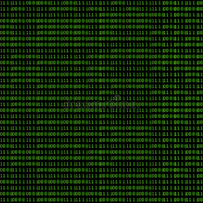 Codice binario illustrazione di stock. Illustrazione di codificazione ...