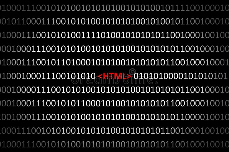 Codice Binario Con C++ E La Lente Di Ingrandimento Illustrazione di ...