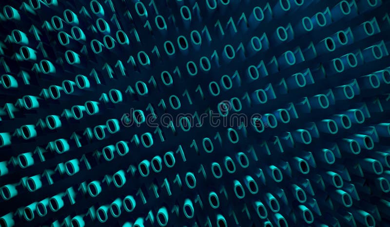 Codice macchina binario illustrazione di stock. Illustrazione di ...