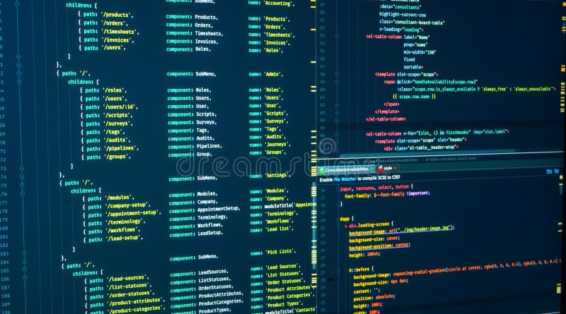 Codice Di Sviluppo Origine Javascript Linguaggio Script Per Lo Sviluppo ...