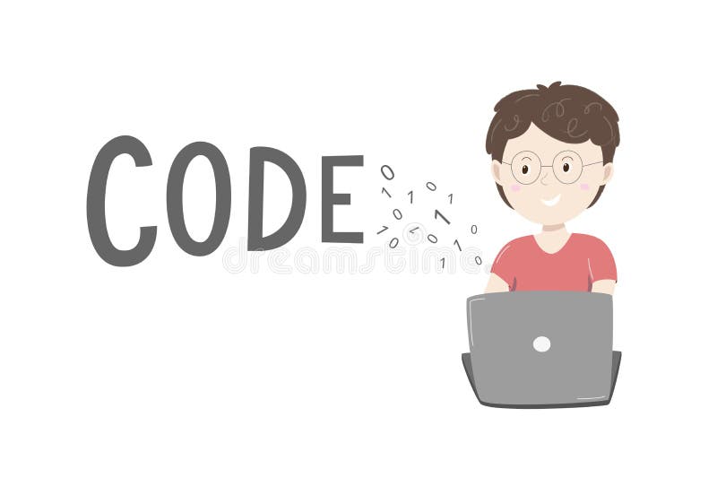 Codifica Dei Bambini Codifica Del Ragazzino Sul Suo Computer Portatile ... Codifica Dei Bambini Codifica Del Ragazzino Sul Suo Computer Portatile ...