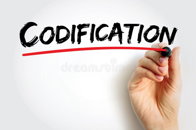 Codification - the Action or Process of Arranging Laws or Rules ...