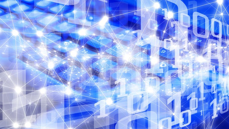 Coding Background, Cybersecurity it, Connected Abstract Shapes Stock ...