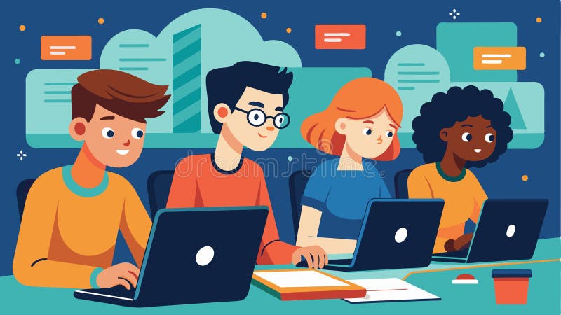 Chromebooks Typing Stock Illustrations – 1 Chromebooks Typing Stock ...