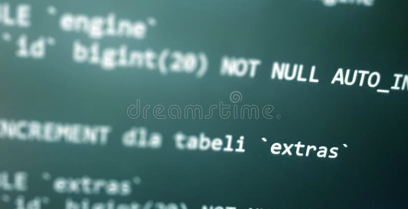 Coding Concept Software Development Monitor Technology Display Application Source Code