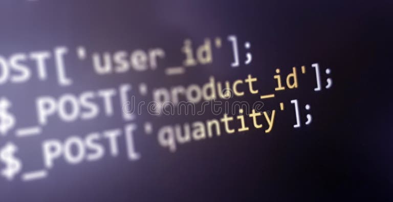 Coding Concept Software Development Monitor Technology Display Application Source Code