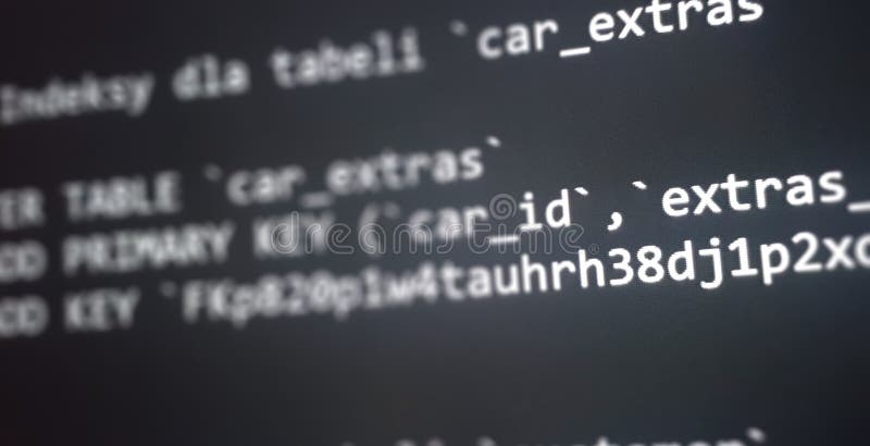 Coding Concept Software Development Monitor Technology Display Application Source Code