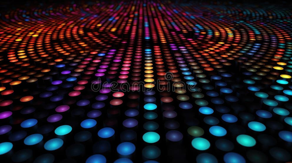 Coding dot tech background stock illustration. Illustration of coding ...