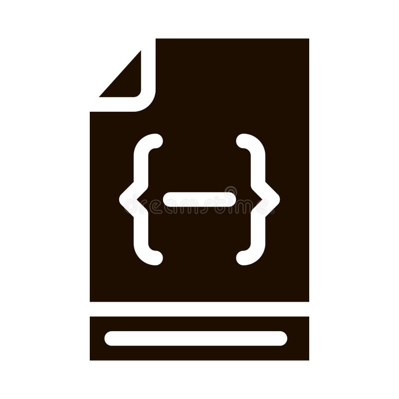 Binary File Coding System Vector Thin Line Icon Stock Vector Illustration Of Number Black