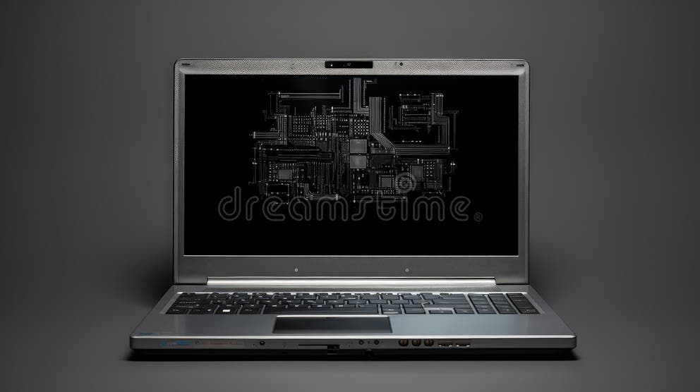 Coding Grey Background Technology Stock Illustration - Illustration of ...