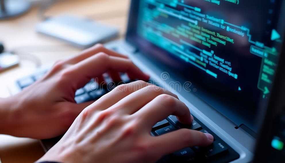 Coding Hands on Laptop, Programming, Software Development, and ...