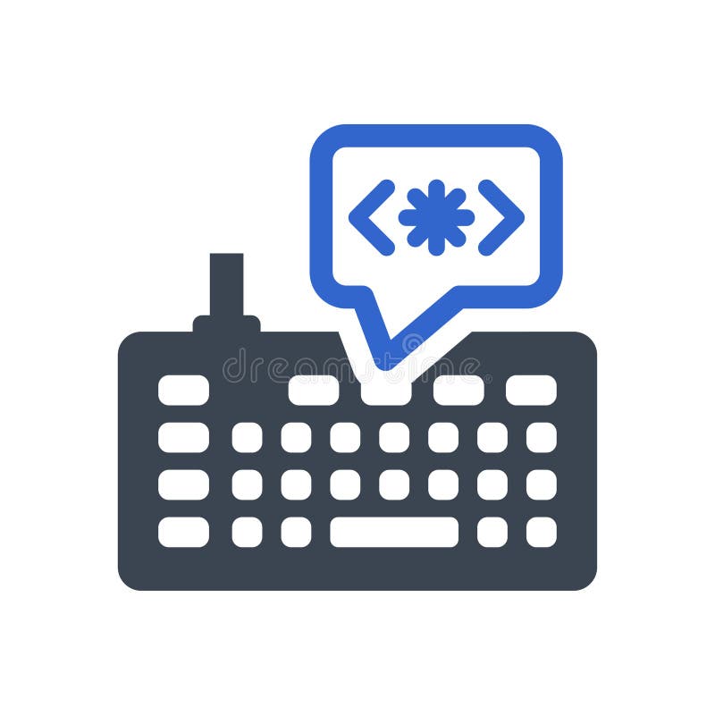 Coding icon stock vector. Illustration of code, icon - 350120810