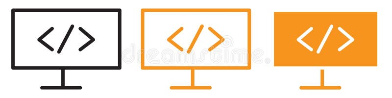 Coding Icon Illustrating Software Development Programming Tutorials And Coding Bootcamps For