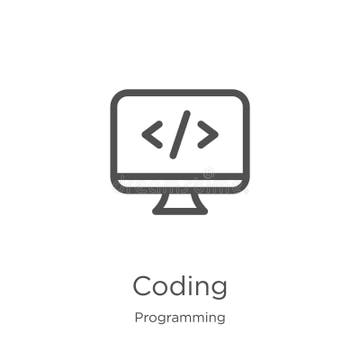 Coding Outline Stock Illustrations – 19,894 Coding Outline Stock Illustrations, Vectors ...