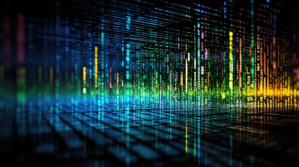 Coding Information Technology Screen Stock Illustration Illustration Of Security Application