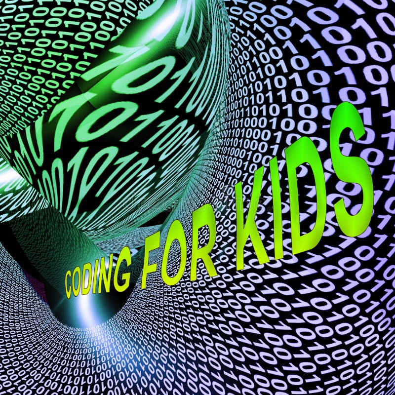 Coding Children Stock Illustrations – 1,380 Coding Children Stock ...